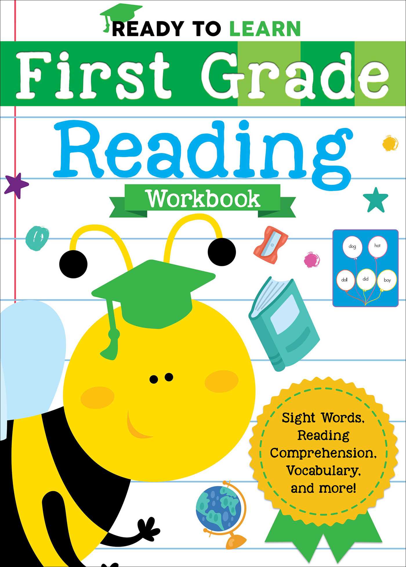 Ready To Learn: First Grade Reading Workbook: Sight... (9781645173281 ...