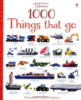 1000 Things That Go by Sam Taplin (9781409551843) – Bookshop.sg