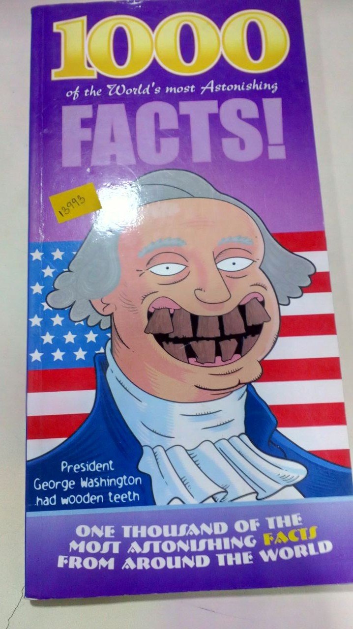 1000 Of The World's Most Astonishing Facts (9780603560675) – Bookshop.sg
